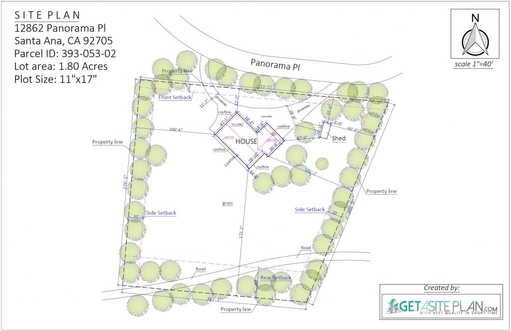 Medium Package Site Plan - Get A Site Plan