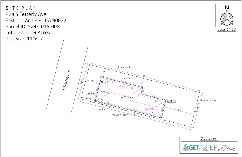 Simple Package Site Plan - Get A Site Plan