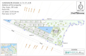 Subdivision Design - Get A Site Plans for Permits